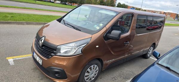 Brūns Renault Trafic 2015 Klaipėda, ar dzinēja tilpumu 1.60 L un nobraukumu 285 tūkst. km par 9500 €, foto 2 vietnē AUTOMOTO.COM.LV