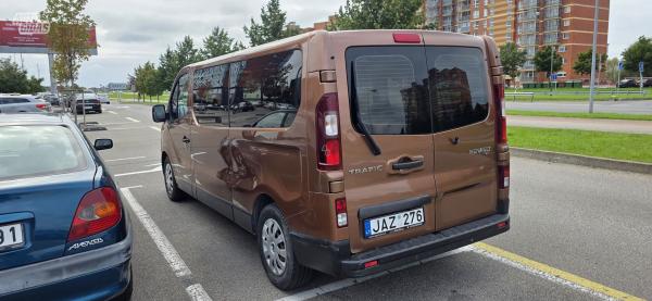 Brūns Renault Trafic 2015 Klaipėda, ar dzinēja tilpumu 1.60 L un nobraukumu 285 tūkst. km par 9500 €, foto 5 vietnē AUTOMOTO.COM.LV