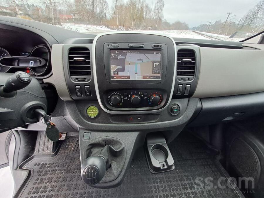 Brūns Renault Trafic 2016 Ogre, ar dzinēja tilpumu 1.60 L un nobraukumu 192 tūkst. km par 13900 €, foto 9 vietnē AUTOMOTO.COM.LV