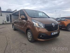 Brown Renault Trafic 2016 in Talsi, with an engine capacity of 1.60 L and mileage of 260 thousand km for 12800 €, photo  on AUTOMOTO.COM.LV