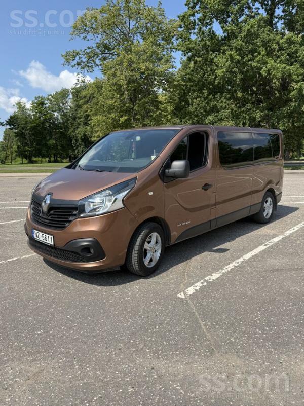 Brūns Renault Trafic 2016 Rīga, ar dzinēja tilpumu 1.60 L un nobraukumu 240 tūkst. km par 12250 €, foto 1 vietnē AUTOMOTO.COM.LV