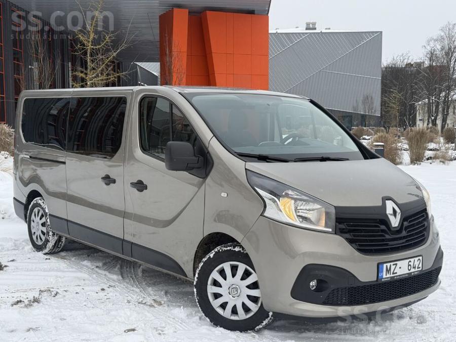 Brūns Renault Trafic 2017 Rīga, ar dzinēja tilpumu 1.60 L un nobraukumu 210 tūkst. km par 13500 €, foto 7 vietnē AUTOMOTO.COM.LV