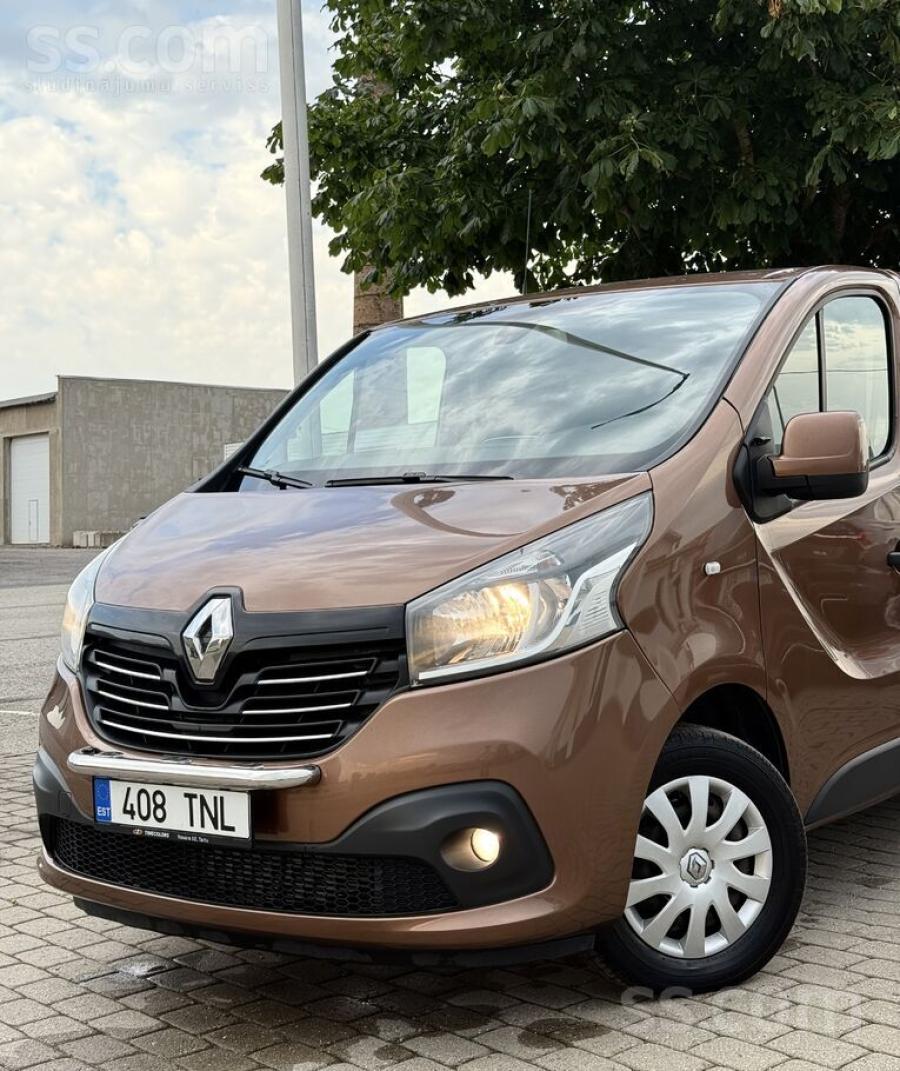 Brūns Renault Trafic 2018 Valka, ar dzinēja tilpumu 1.60 L un nobraukumu 255 tūkst. km par 13699 €, foto 5 vietnē AUTOMOTO.COM.LV