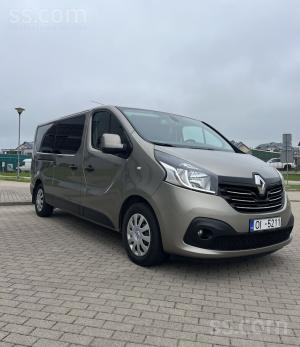 Brown Renault Trafic 2018 in Riga, with an engine capacity of 1.60 L and mileage of 250 thousand km for 13500 €, photo  on AUTOMOTO.COM.LV