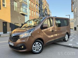 Brown Renault Trafic 2015 in Valka, with an engine capacity of 1.60 L and mileage of 203 thousand km for 13999 €, photo 9 on AUTOMOTO.COM.LV