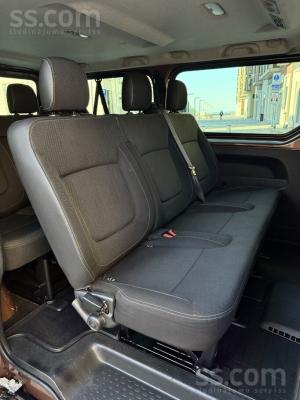 Brown Renault Trafic 2015 in Valka, with an engine capacity of 1.60 L and mileage of 203 thousand km for 13999 €, photo 18 on AUTOMOTO.COM.LV