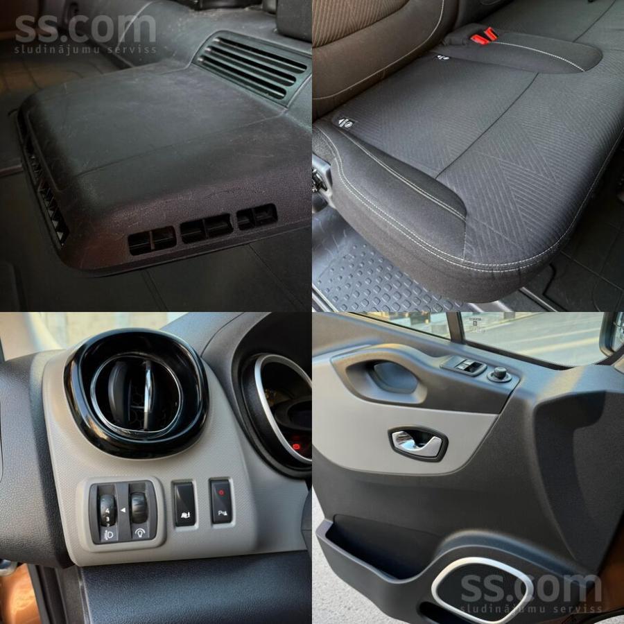 Brown Renault Trafic 2015 in Valka, with an engine capacity of 1.60 L and mileage of 203 thousand km for 13999 €, photo 30 on AUTOMOTO.COM.LV