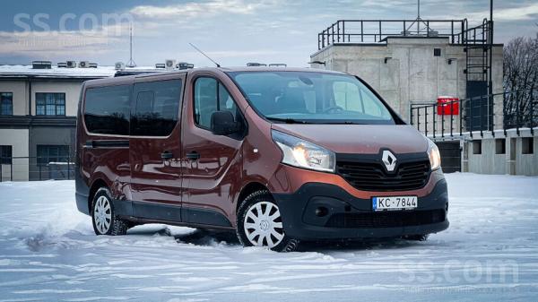 Коричневый Рено Трафик 2015 в Рига, объемом двигателя 1.60 л и пробегом 269 тыс. км за 12999 €, фото 1 на AUTOMOTO.COM.LV