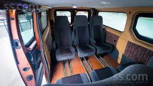 Brown Renault Trafic 2015 in Riga, with an engine capacity of 1.60 L and mileage of 269 thousand km for 12999 €, photo 13 on AUTOMOTO.COM.LV