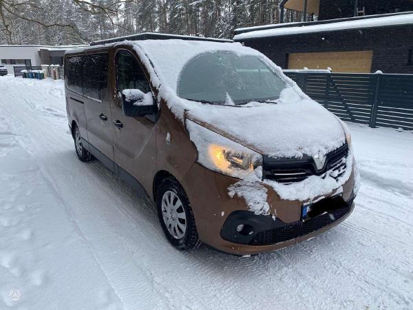 Brūns Renault Trafic 2016 Viļņa, ar dzinēja tilpumu 1.60 L un nobraukumu 290 tūkst. km par 10200 €, foto 5 vietnē AUTOMOTO.COM.LV