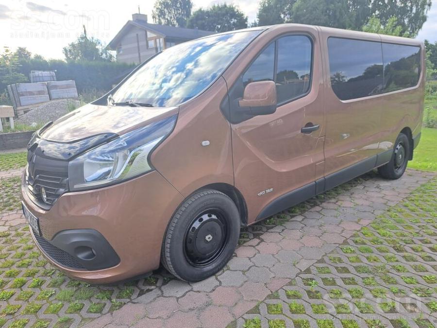 Brūns Renault Trafic 2016 Rīga, ar dzinēja tilpumu 1.60 L un nobraukumu 305 tūkst. km par 11500 €, foto 5 vietnē AUTOMOTO.COM.LV