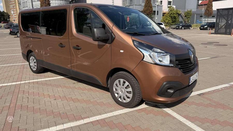 Brūns Renault Trafic 2019 Kauņa, ar dzinēja tilpumu 1.60 L un nobraukumu 138 tūkst. km par 12000 €, foto 6 vietnē AUTOMOTO.COM.LV