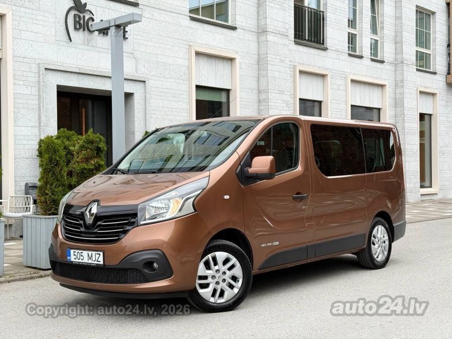Brūns Renault Trafic 2015 Tallina, ar dzinēja tilpumu 1.60 L un nobraukumu 184 tūkst. km par 12999 €, foto 1 vietnē AUTOMOTO.COM.LV