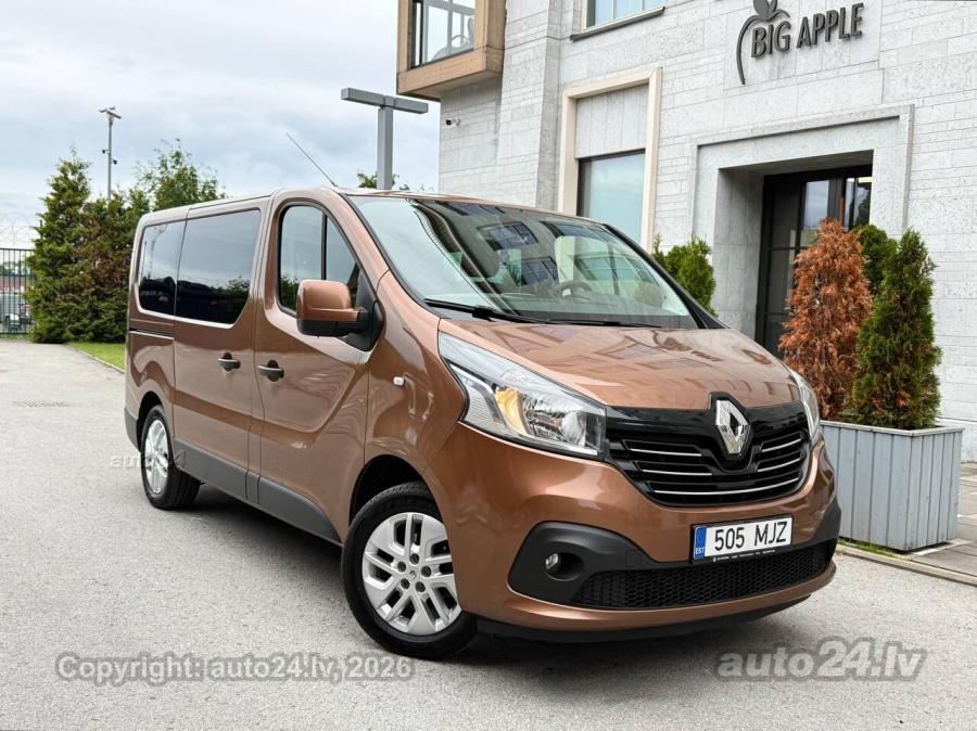 Brūns Renault Trafic 2015 Tallina, ar dzinēja tilpumu 1.60 L un nobraukumu 184 tūkst. km par 12999 €, foto 8 vietnē AUTOMOTO.COM.LV
