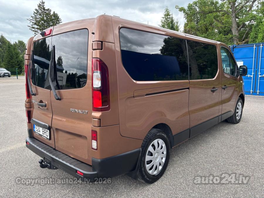 Brown Renault Trafic 2016 in Paide, with an engine capacity of 1.60 L and mileage of 149 thousand km for 15590 €, photo 6 on AUTOMOTO.COM.LV