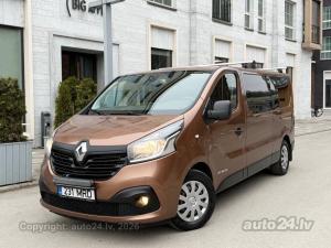 Brown Renault Trafic 2017 in Tallinn, with an engine capacity of 1.60 L and mileage of 235 thousand km for 14699 €, photo 2 on AUTOMOTO.COM.LV