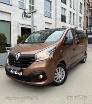 Brown Renault Trafic 2017 in Tallinn, with an engine capacity of 1.60 L and mileage of 235 thousand km for 14699 €, photo 5 on AUTOMOTO.COM.LV