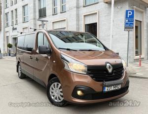 Brown Renault Trafic 2017 in Tallinn, with an engine capacity of 1.60 L and mileage of 235 thousand km for 14699 €, photo 10 on AUTOMOTO.COM.LV