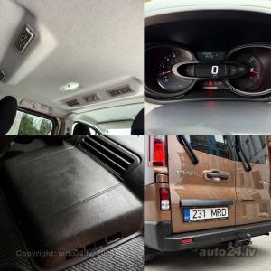 Brown Renault Trafic 2017 in Tallinn, with an engine capacity of 1.60 L and mileage of 235 thousand km for 14699 €, photo 28 on AUTOMOTO.COM.LV