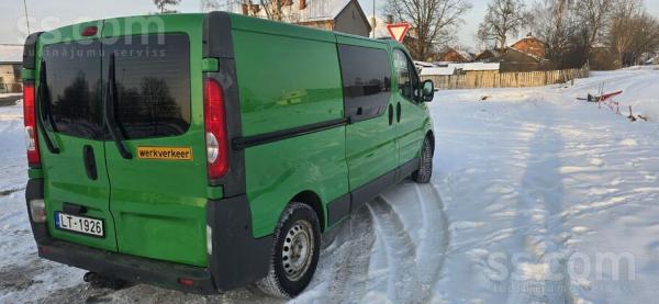 Zaļš Renault Trafic 2012 Valmiera, ar dzinēja tilpumu 2.00 L un nobraukumu 472 tūkst. km par 2800 €, foto 4 vietnē AUTOMOTO.COM.LV
