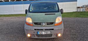 Green Renault Trafic 2001 in Daugavpils, with an engine capacity of 1.90 L and mileage of 307 thousand km for 1500 €, photo 6 on AUTOMOTO.COM.LV