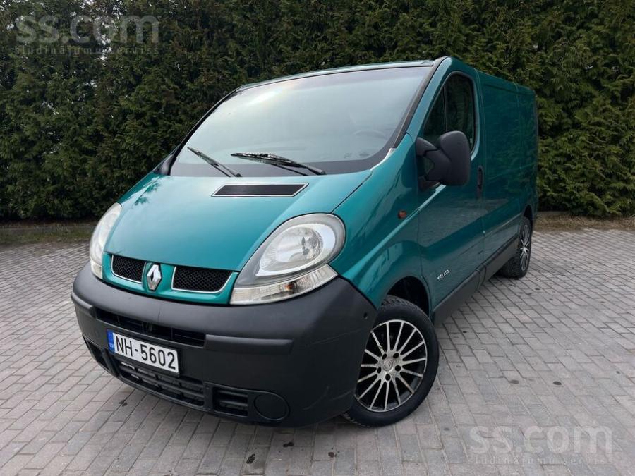 Zaļš Renault Trafic 2002 Bauska, ar dzinēja tilpumu 1.90 L un nobraukumu 0 tūkst. km par 3700 €, foto 3 vietnē AUTOMOTO.COM.LV
