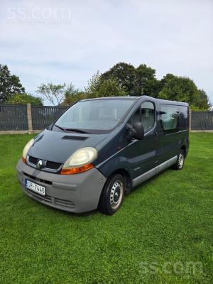 Green Renault Trafic 2004 in Riga, with an engine capacity of 1.90 L and mileage of 246 thousand km for 4790 €, photo  on AUTOMOTO.COM.LV