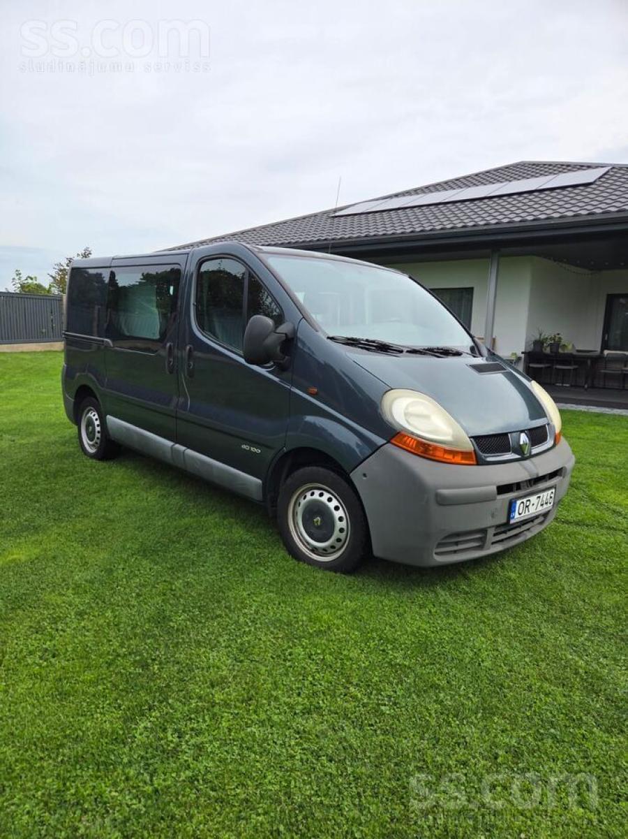 Zaļš Renault Trafic 2004 Rīga, ar dzinēja tilpumu 1.90 L un nobraukumu 246 tūkst. km par 4790 €, foto 3 vietnē AUTOMOTO.COM.LV