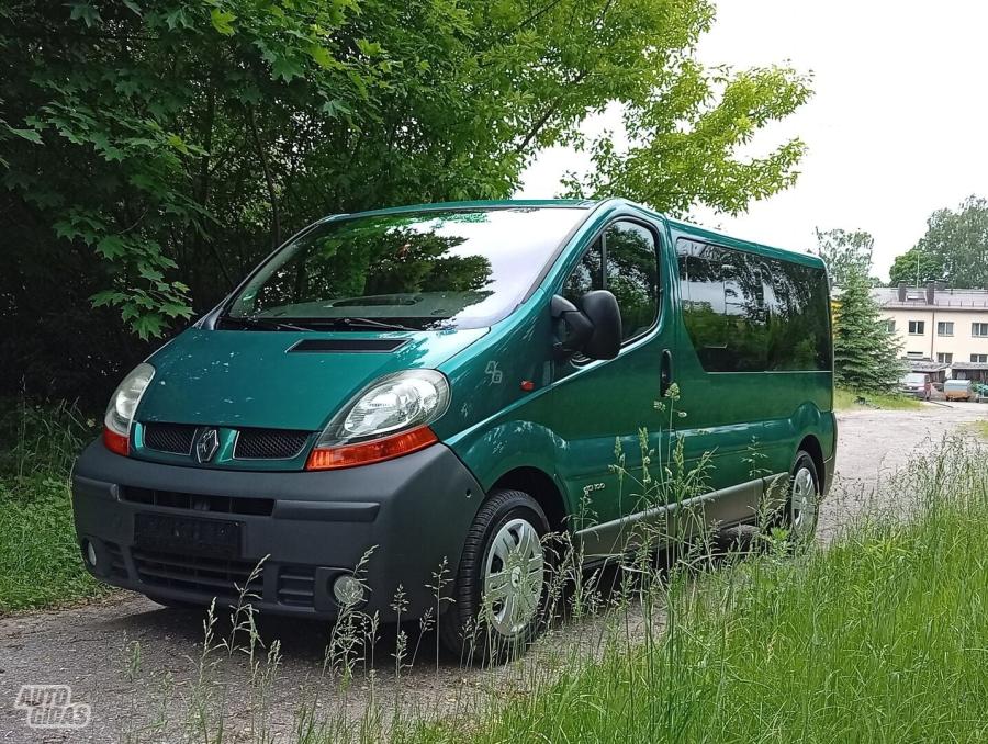 Zaļš Renault Trafic 2005 Viļņa, ar dzinēja tilpumu 1.90 L un nobraukumu 299 tūkst. km par 5150 €, foto 1 vietnē AUTOMOTO.COM.LV