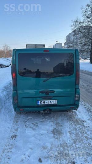 Zaļš Renault Trafic 2006 Rīga, ar dzinēja tilpumu 2.50 L un nobraukumu 380 tūkst. km par 4100 €, foto 2 vietnē AUTOMOTO.COM.LV