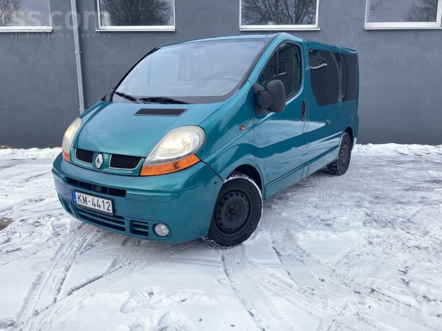 Zaļš Renault Trafic 2006 Ogre, ar dzinēja tilpumu 2.50 L un nobraukumu 362 tūkst. km par 3950 €, foto 1 vietnē AUTOMOTO.COM.LV