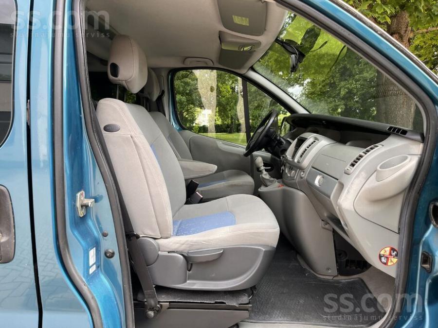 Zaļš Renault Trafic 2007 Jelgava, ar dzinēja tilpumu 2.00 L un nobraukumu 339 tūkst. km par 9990 €, foto 16 vietnē AUTOMOTO.COM.LV