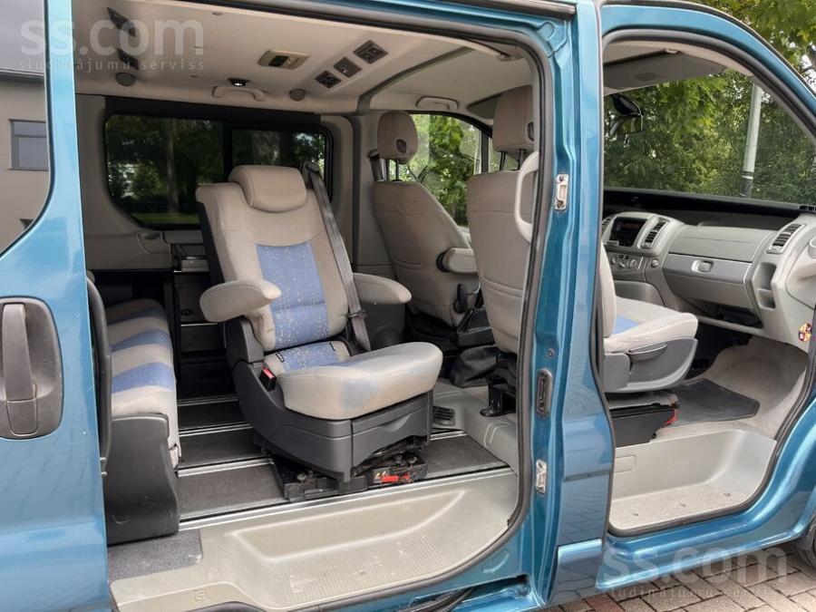 Zaļš Renault Trafic 2007 Jelgava, ar dzinēja tilpumu 2.00 L un nobraukumu 339 tūkst. km par 9990 €, foto 22 vietnē AUTOMOTO.COM.LV