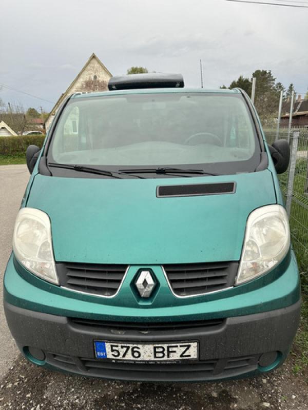 Zaļš Renault Trafic 2011 Kohtla-Jerve, ar dzinēja tilpumu 2.00 L un nobraukumu 0 tūkst. km par 6300 €, foto 9 vietnē AUTOMOTO.COM.LV
