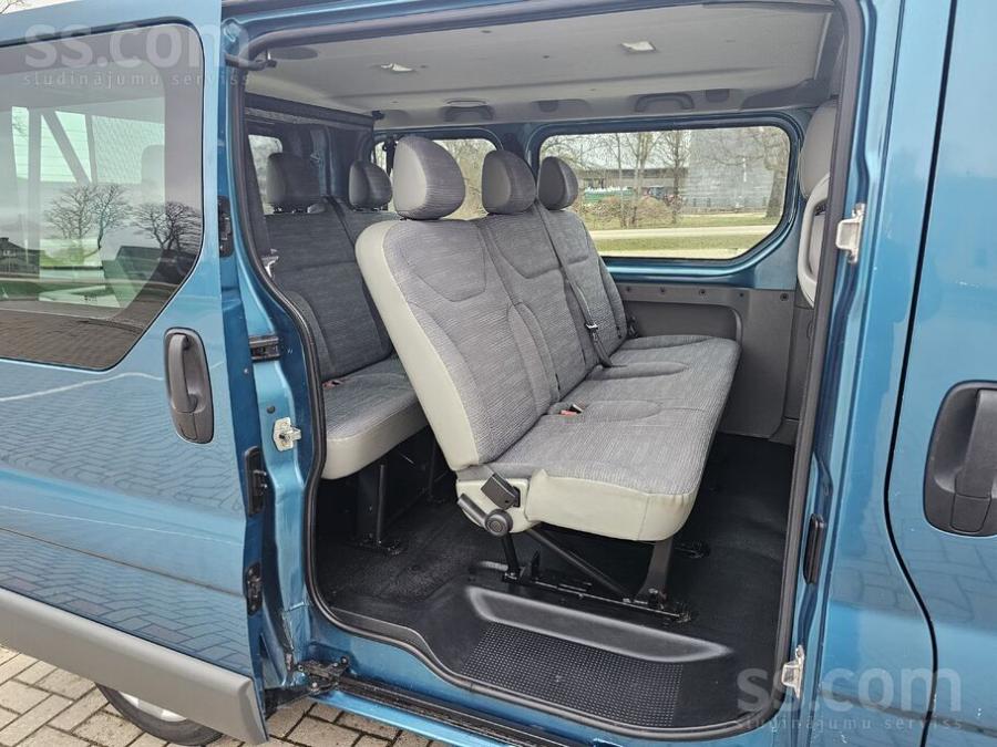 Zaļš Renault Trafic 2012 Cēsis, ar dzinēja tilpumu 2.00 L un nobraukumu 179 tūkst. km par 9190 €, foto 14 vietnē AUTOMOTO.COM.LV