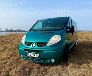 Zaļš Renault Trafic 2012 Rīga, ar dzinēja tilpumu 2.00 L un nobraukumu 333 tūkst. km par 4900 €, foto  vietnē AUTOMOTO.COM.LV
