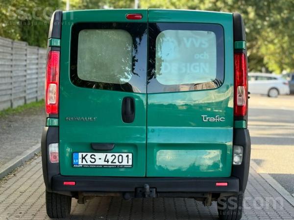 Зеленый Рено Трафик 2012 в Елгава, объемом двигателя 2.00 л и пробегом 336 тыс. км за 6700 €, фото 3 на AUTOMOTO.COM.LV
