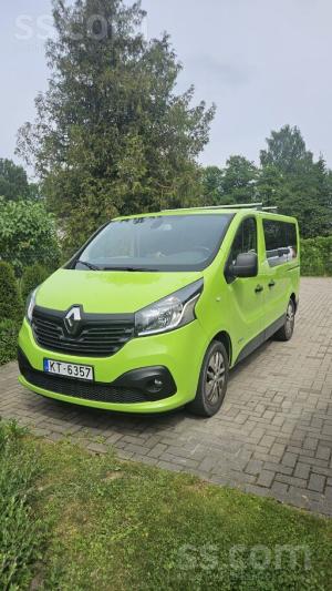 Zaļš Renault Trafic 2017 Rīga, ar dzinēja tilpumu 1.60 L un nobraukumu 122 tūkst. km par 11000 €, foto  vietnē AUTOMOTO.COM.LV