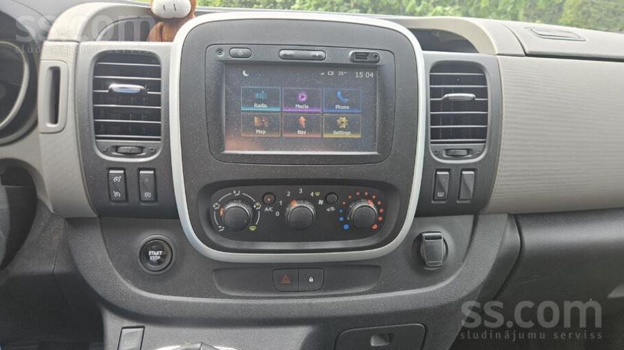 Zaļš Renault Trafic 2017 Rīga, ar dzinēja tilpumu 1.60 L un nobraukumu 122 tūkst. km par 11000 €, foto 13 vietnē AUTOMOTO.COM.LV