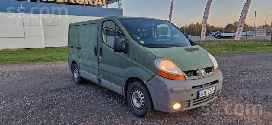 Zaļš Renault Trafic 2001 Daugavpils, ar dzinēja tilpumu 1.90 L un nobraukumu 307 tūkst. km par 1500 €, foto 4 vietnē AUTOMOTO.COM.LV