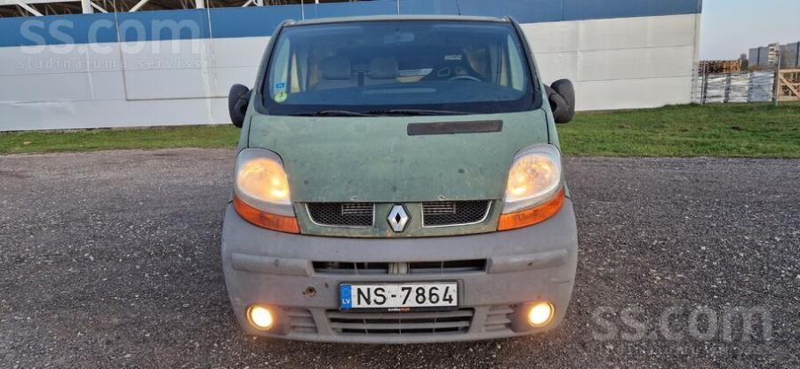 Zaļš Renault Trafic 2001 Daugavpils, ar dzinēja tilpumu 1.90 L un nobraukumu 307 tūkst. km par 1500 €, foto 5 vietnē AUTOMOTO.COM.LV