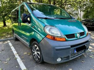 Green Renault Trafic 2006 in Vilnius, with an engine capacity of 2.50 L and mileage of 1 thousand km for 1790 €, photo 13 on AUTOMOTO.COM.LV