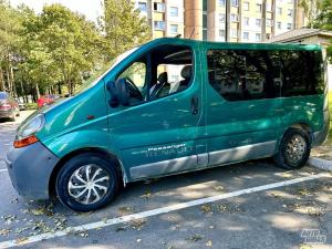 Green Renault Trafic 2006 in Vilnius, with an engine capacity of 2.50 L and mileage of 1 thousand km for 1790 €, photo 14 on AUTOMOTO.COM.LV