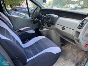 Green Renault Trafic 2006 in Vilnius, with an engine capacity of 2.50 L and mileage of 1 thousand km for 1790 €, photo 24 on AUTOMOTO.COM.LV