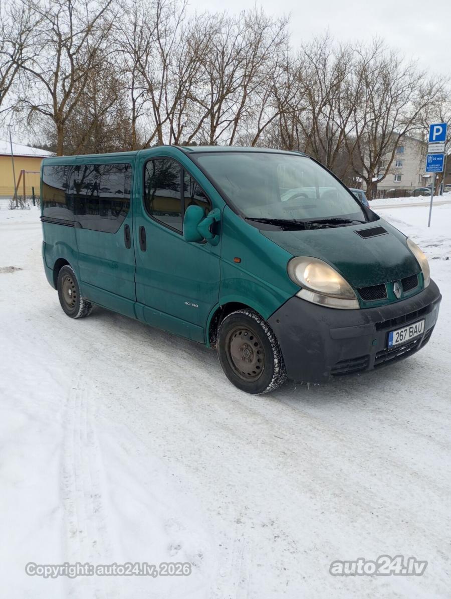Zaļš Renault Trafic 2004 Tallina, ar dzinēja tilpumu 2.50 L un nobraukumu 0 tūkst. km par 2800 €, foto 2 vietnē AUTOMOTO.COM.LV