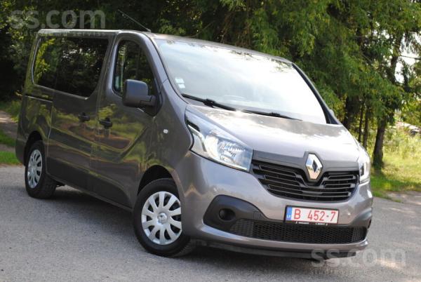 Pelēks Renault Trafic 2015 Rīga, ar dzinēja tilpumu 1.60 L un nobraukumu 202 tūkst. km par 11990 €, foto 4 vietnē AUTOMOTO.COM.LV