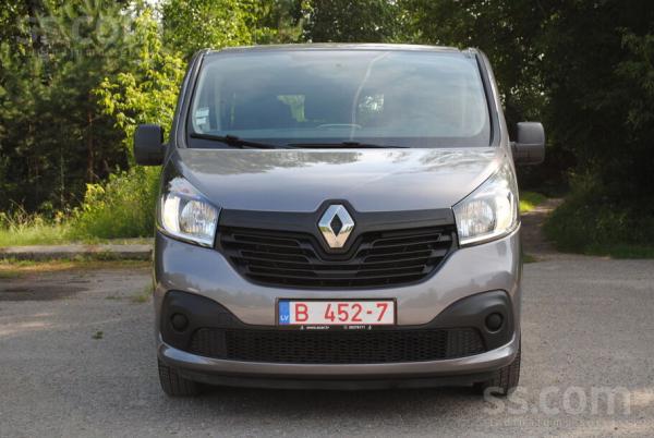 Pelēks Renault Trafic 2015 Rīga, ar dzinēja tilpumu 1.60 L un nobraukumu 202 tūkst. km par 11990 €, foto 6 vietnē AUTOMOTO.COM.LV