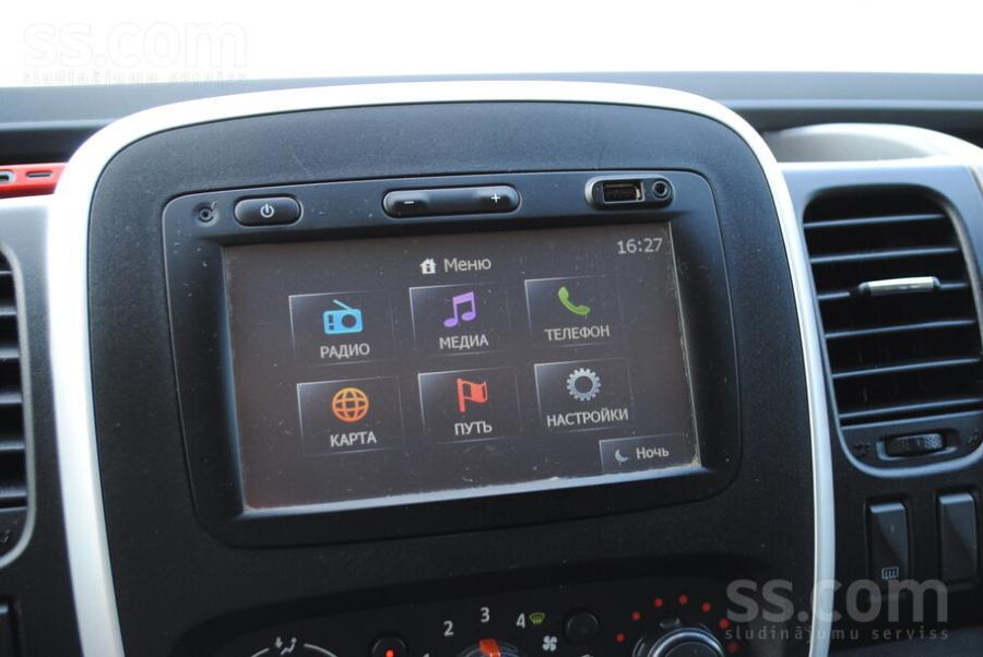 Grey Renault Trafic 2015 in Riga, with an engine capacity of 1.60 L and mileage of 202 thousand km for 11990 €, photo 25 on AUTOMOTO.COM.LV