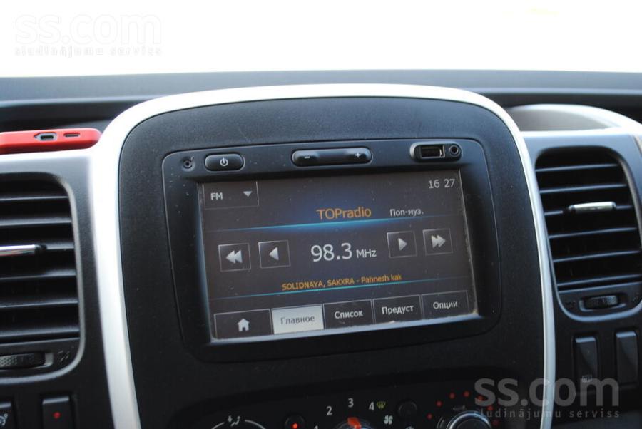 Grey Renault Trafic 2015 in Riga, with an engine capacity of 1.60 L and mileage of 202 thousand km for 11990 €, photo 27 on AUTOMOTO.COM.LV