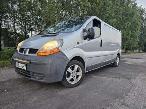 Grey Renault Trafic 2006 in Kupiskis, with an engine capacity of 1.90 L and mileage of 395 thousand km for 3300 €, photo  on AUTOMOTO.COM.LV